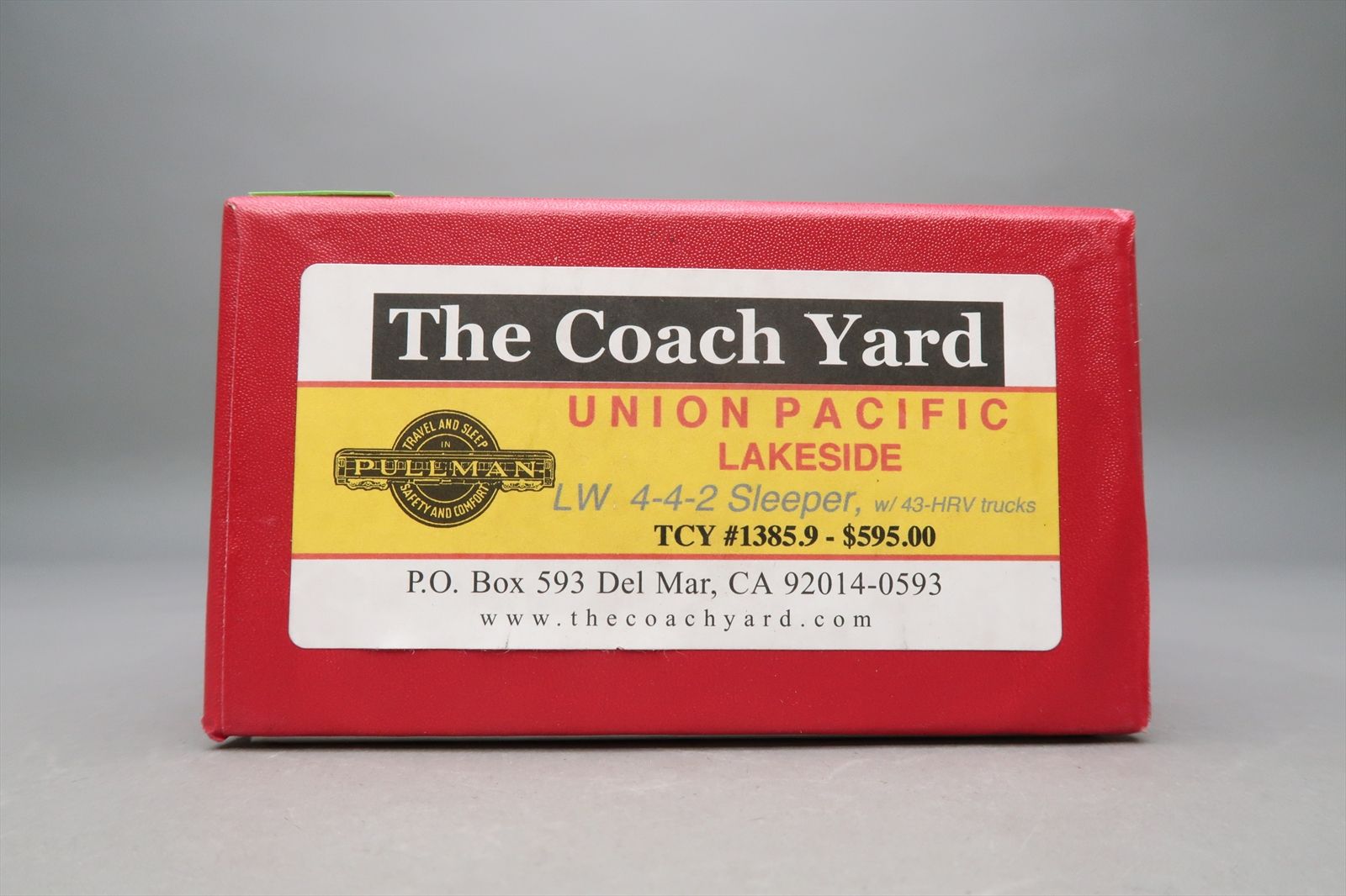 HO Brass Model - TCY 1385.9 UP Union Pacific LW Lightweight 4-4-2 ...