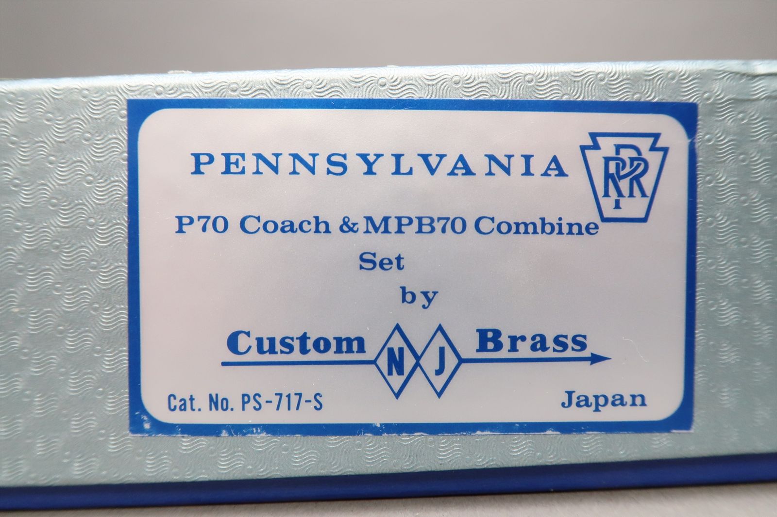 HO Brass Model - NJCB PS-717-S PRR Pennsylvania P70 Coach + MPB70 ...