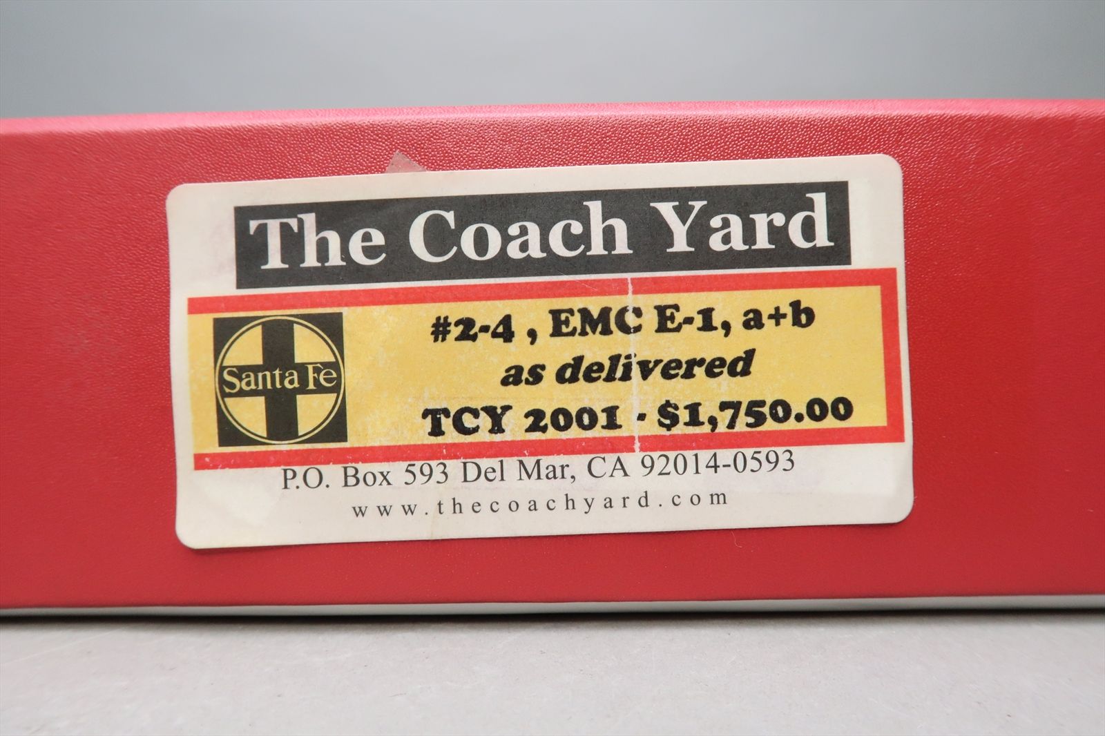 HO Brass Model - TCY 2001 AT&SF Santa Fe EMC E1 E1A E1B A-B Set Diesel ...