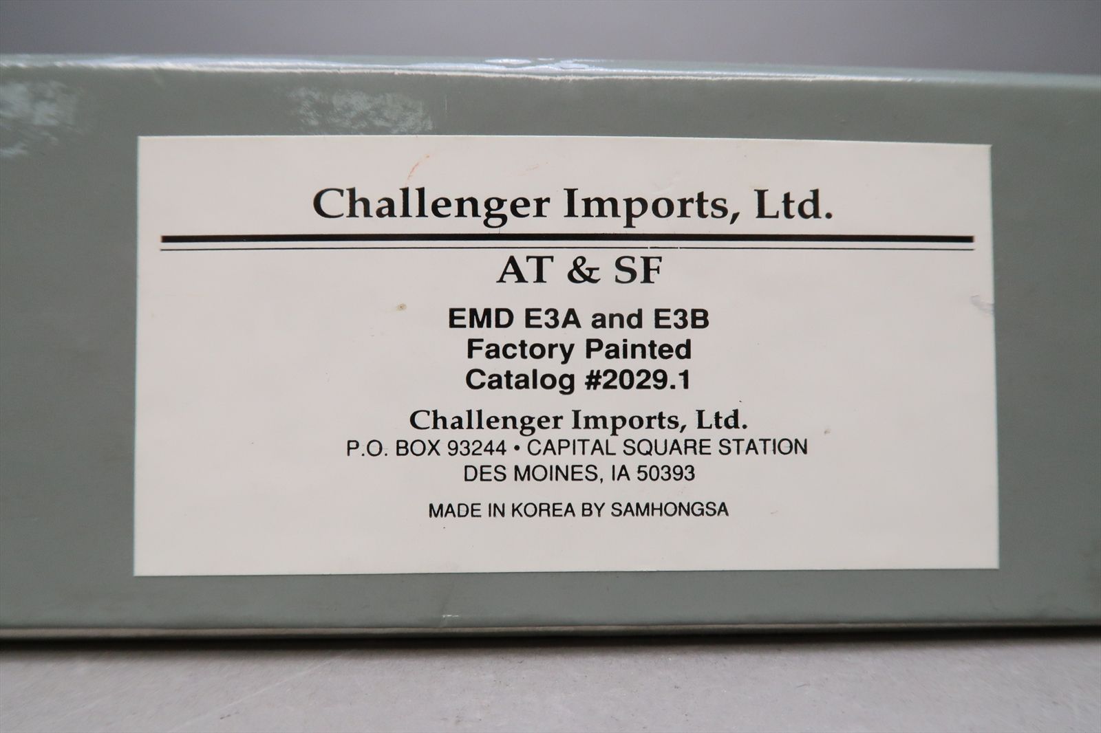 HO Brass Model - CIL 2029.1 AT&SF Santa Fe E3 E3A E3B A-B Set - F/P ...