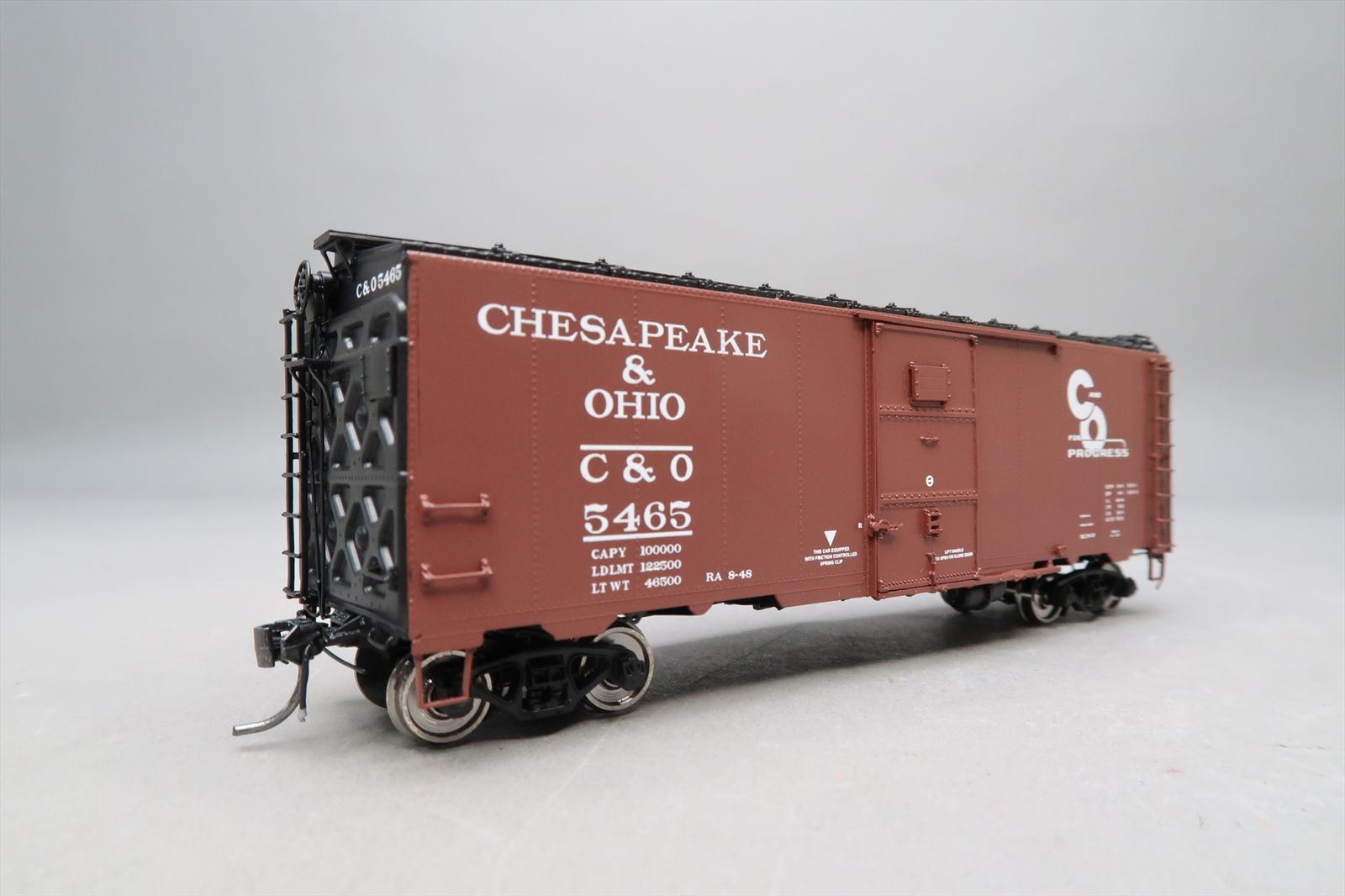 HO Brass Model - ASM C&O Chesapeake & Ohio 1937 AAR Boxcar Art Deco ...