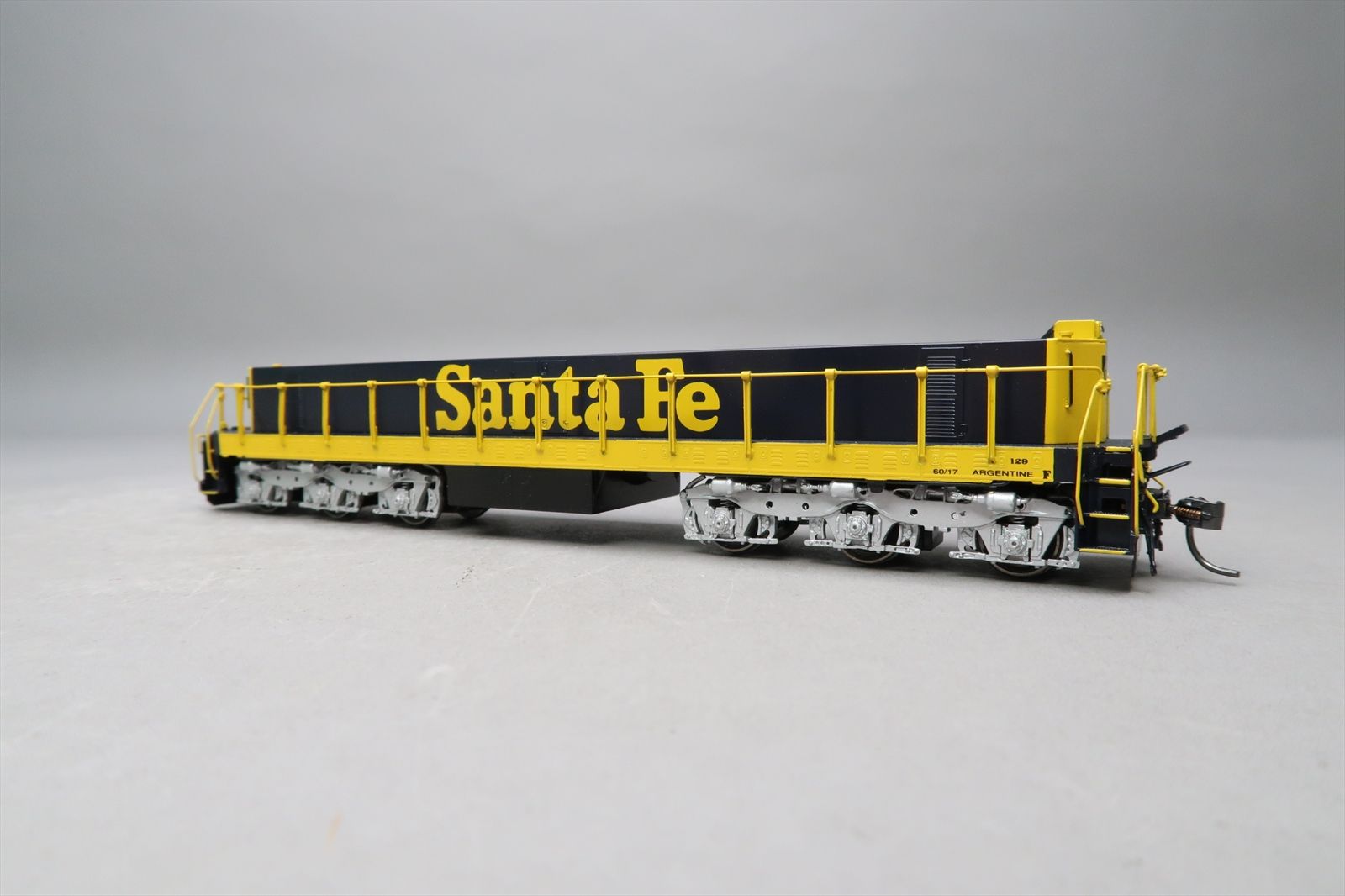 HO Brass Model - OMI 6771.1 AT&SF Santa Fe Blue / Yellow Slug #129 - F ...