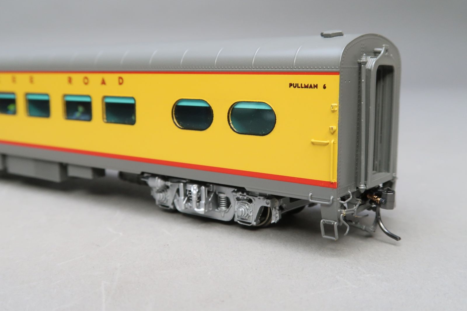 HO Brass Model - RWC MILW07 Milwaukee Road 10-6 Sleeper 1957 Scheme UP ...