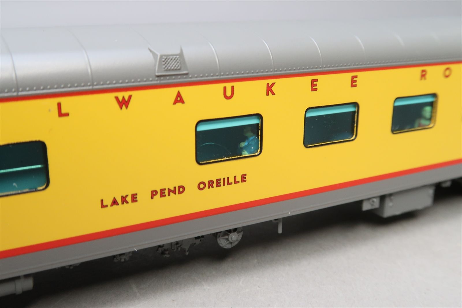HO Brass Model - RWC MILW07 Milwaukee Road 10-6 Sleeper 1957 Scheme UP ...