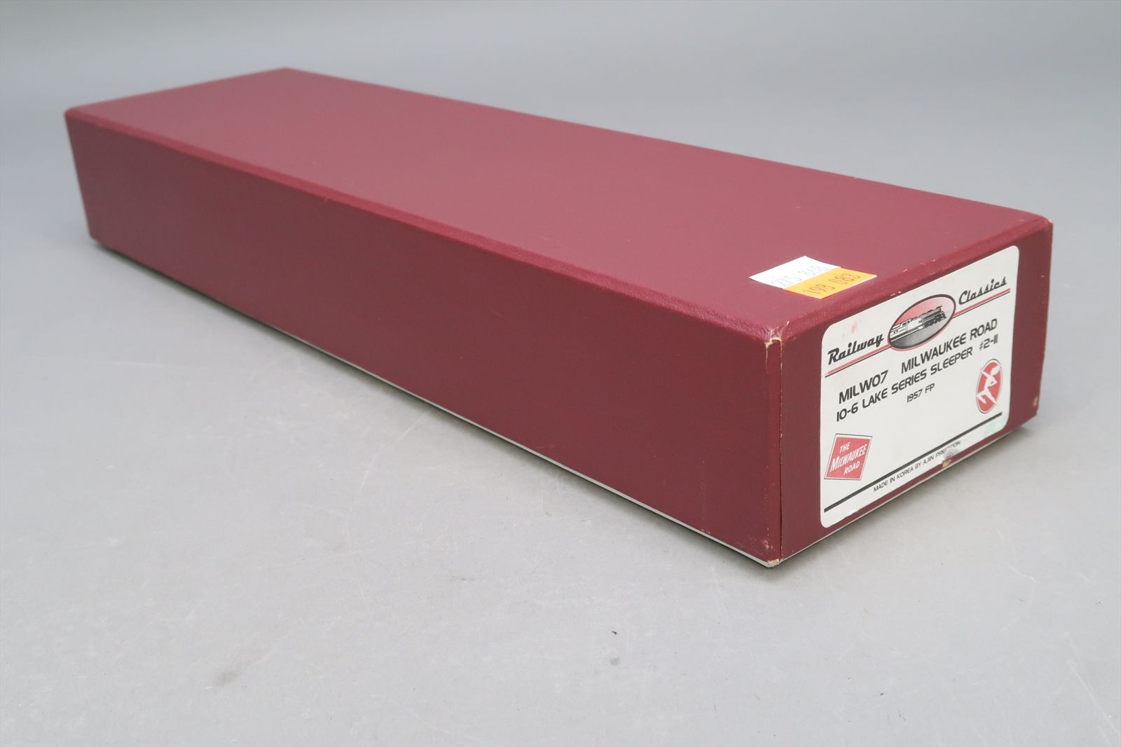 HO Brass Model - RWC MILW07 Milwaukee Road 10-6 Sleeper 1957 Scheme UP ...