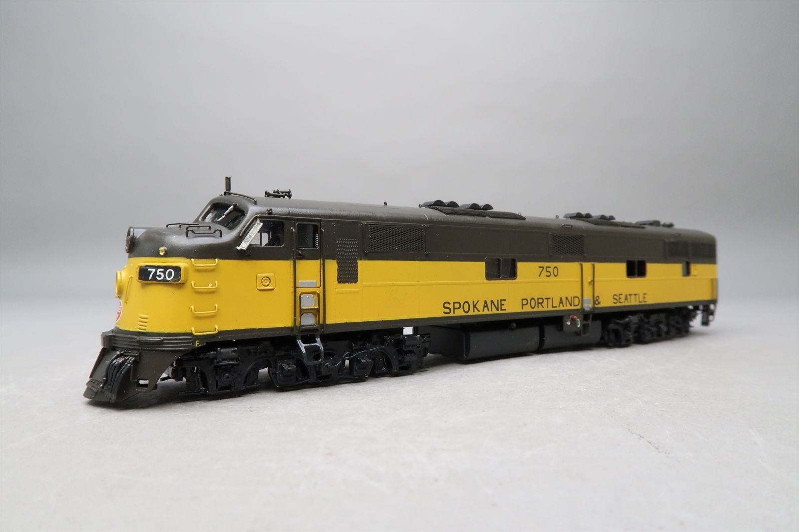 HO Brass Model - OMI 6136 SP&S Spokane Portland & Seattle E7 E7A #750 - Custom + DCC + Sound ...