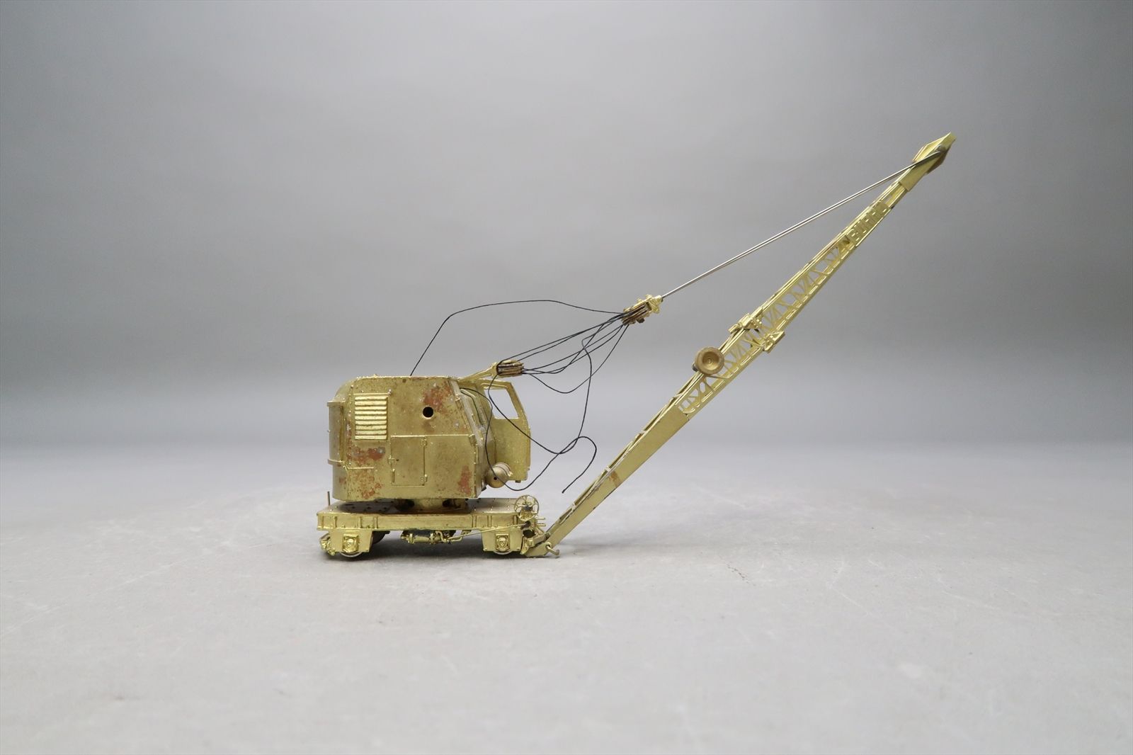 HO Brass Model - OMI 1316 Burro Crane Model 40 w/ Tool Car - Unpainted ...