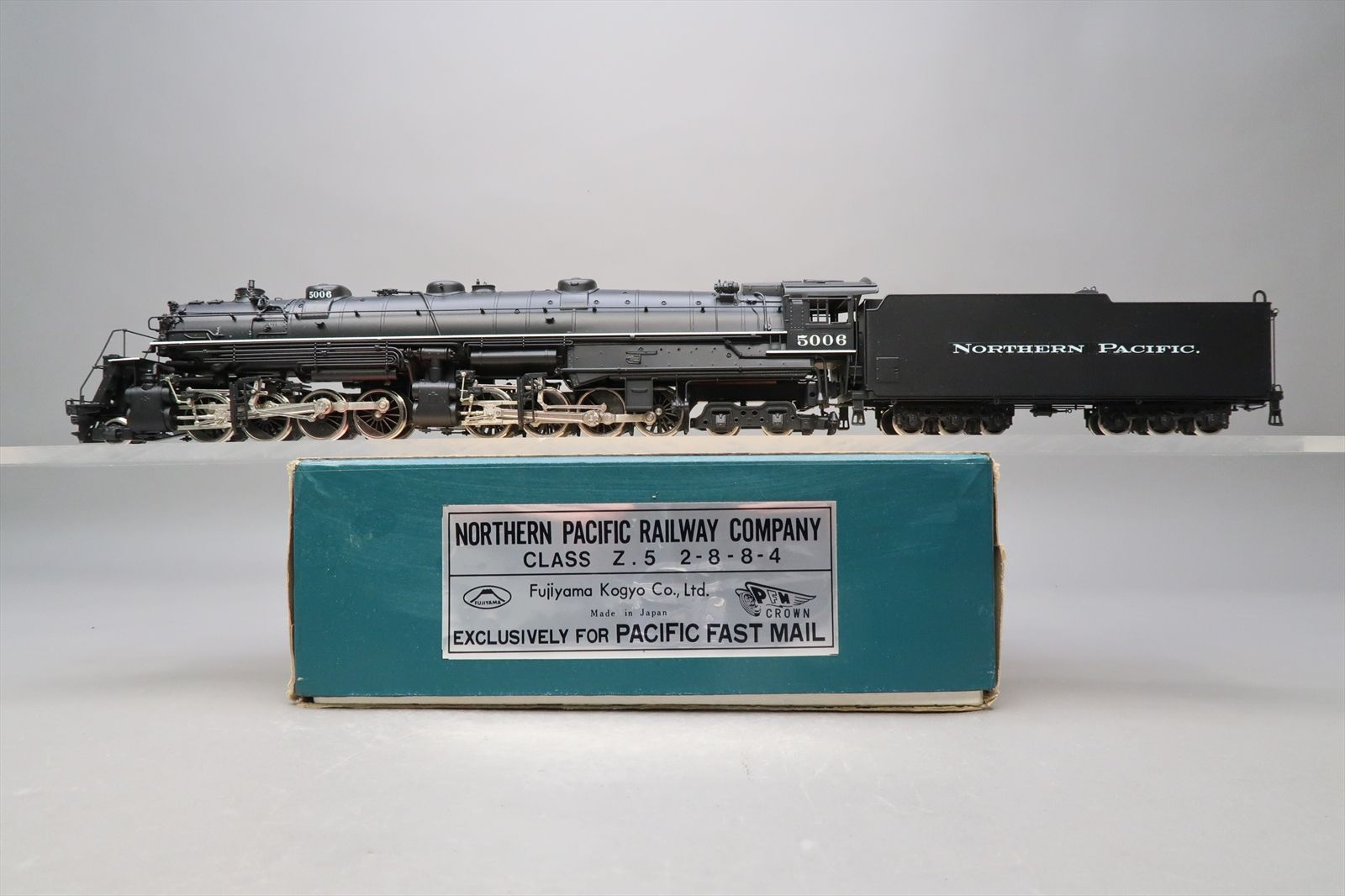 HO Brass Model - PFM NP Northern Pacific Z-5 2-8-8-4 Yellowstone #5006 ...