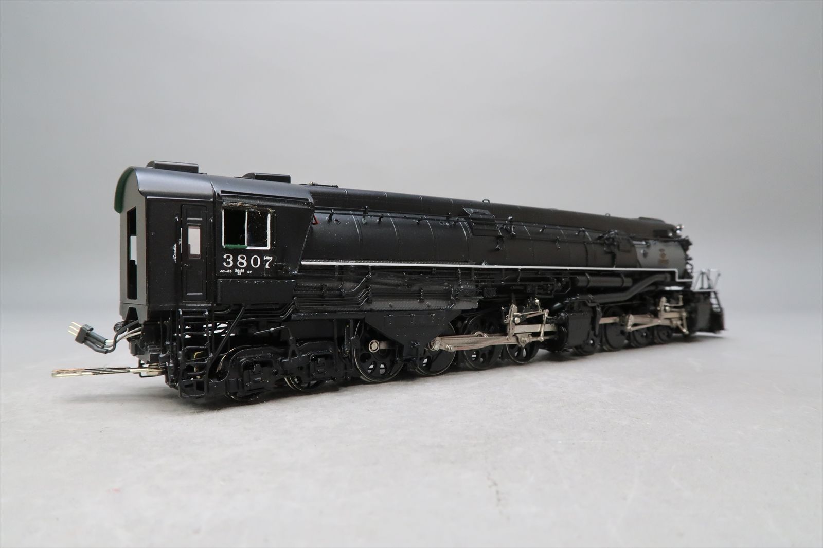 HO Brass Model - Key CS#122 SP Southern Pacific AC-9 2-8-8-4 Coal #3807 ...