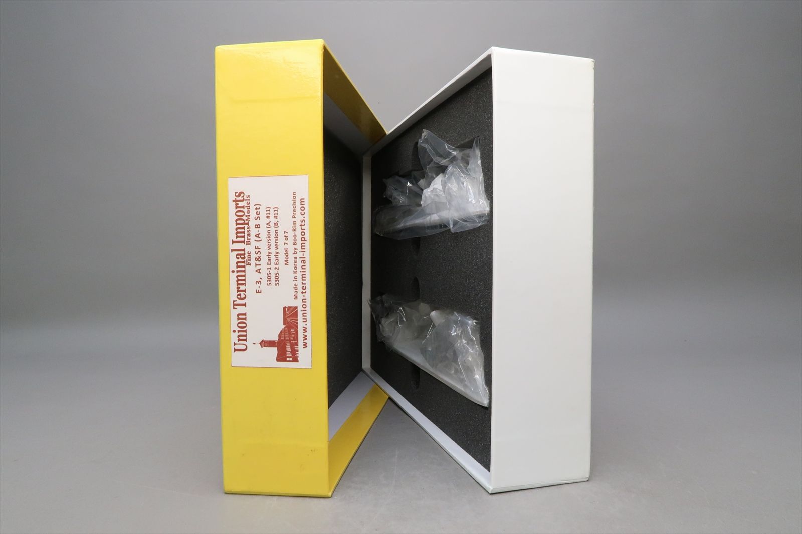 HO Brass Model - UTI 5305 5305-1 5305-2 AT&SF Santa Fe E3 E3A E3B A-B ...
