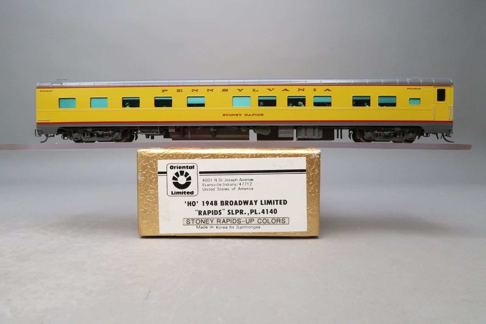 HO Brass Model - Oriental PRR Pennsylvania 1948 Broadway Limited ...
