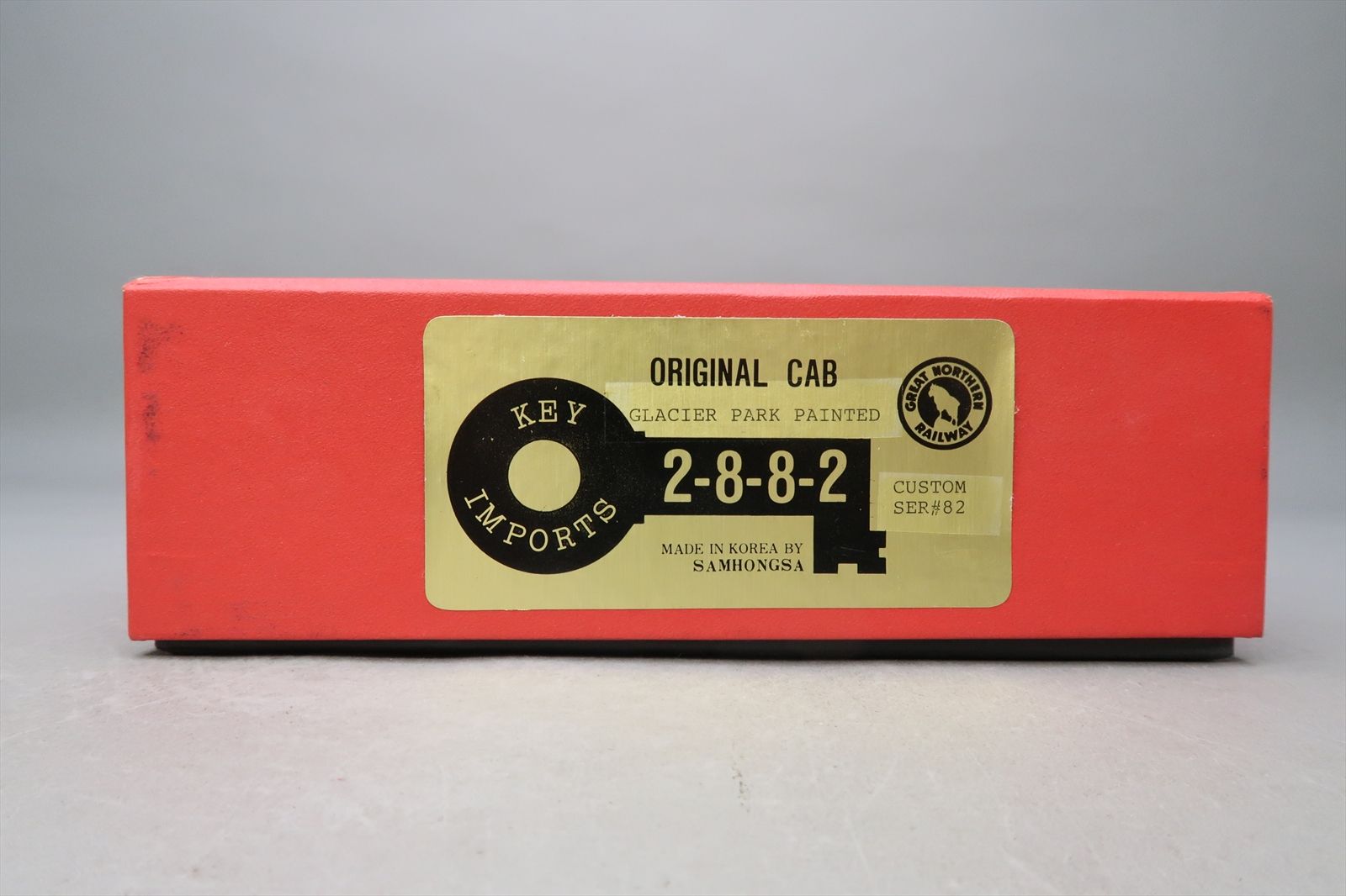 HO Brass Model - Key CS#82 GN Great Northern 2-8-8-2 Glacier Park ...