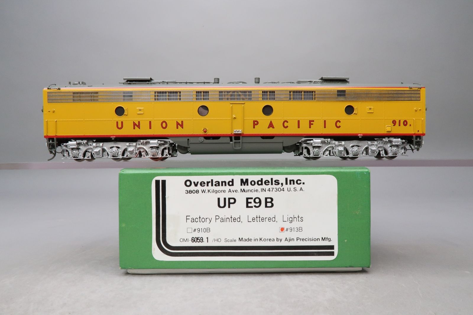 HO Brass Model - OMI 6059.1 UP Union Pacific E9 E9B #910B - F/P - 1995 ...