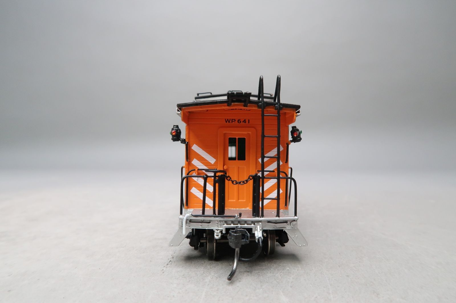 HO Brass Model - NBL WP Western Pacific Square End Caboose #641 Orange ...
