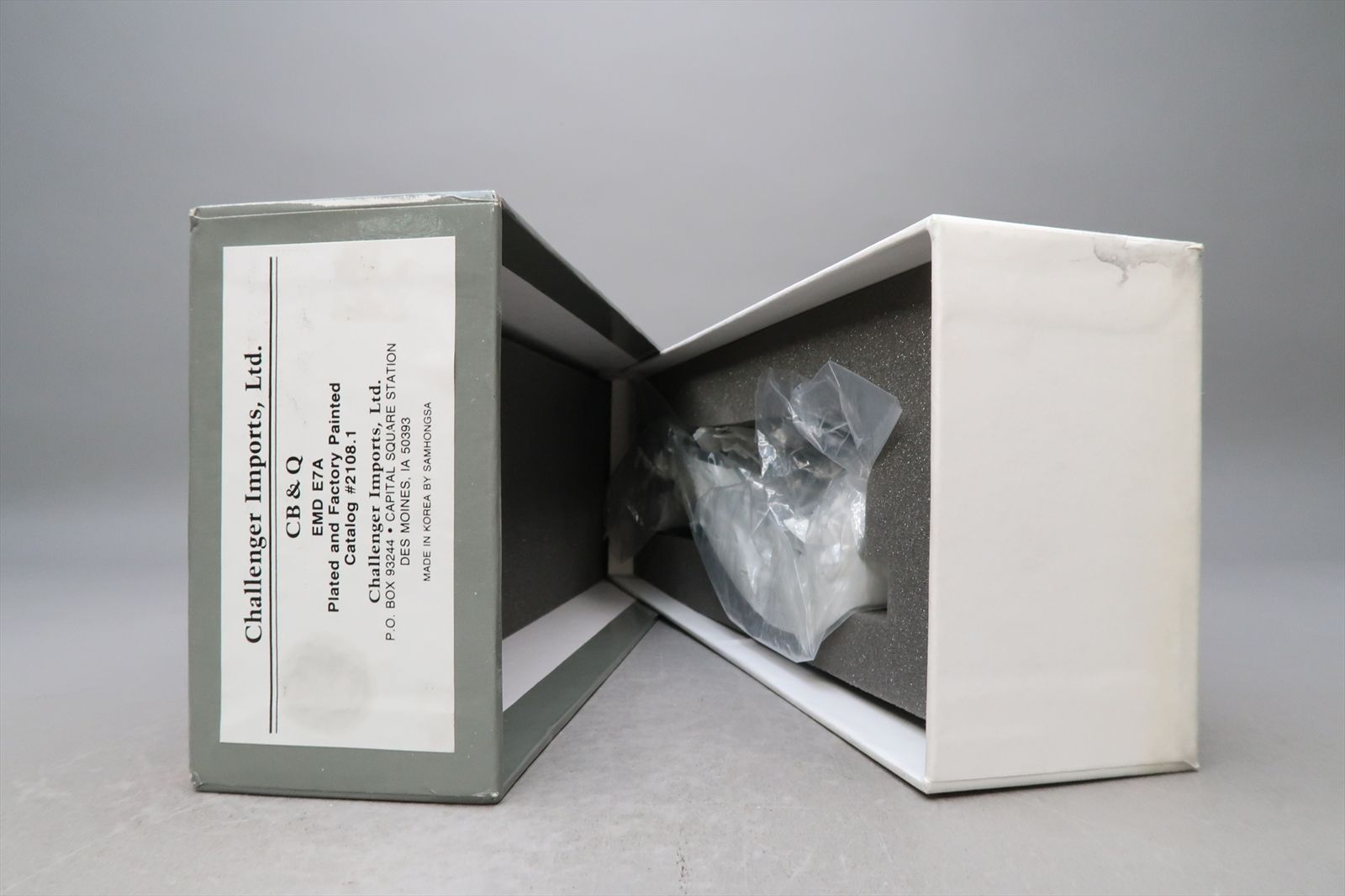 HO Brass Model - CIL 2108.1 CB&Q Burlington EMD E7 E7A #9916 - F/P ...