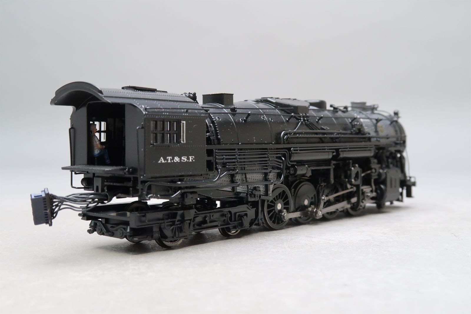HO Die Cast Model - BLI Broadway Limited 7847 AT&SF Santa Fe T1a 2-8-4 ...