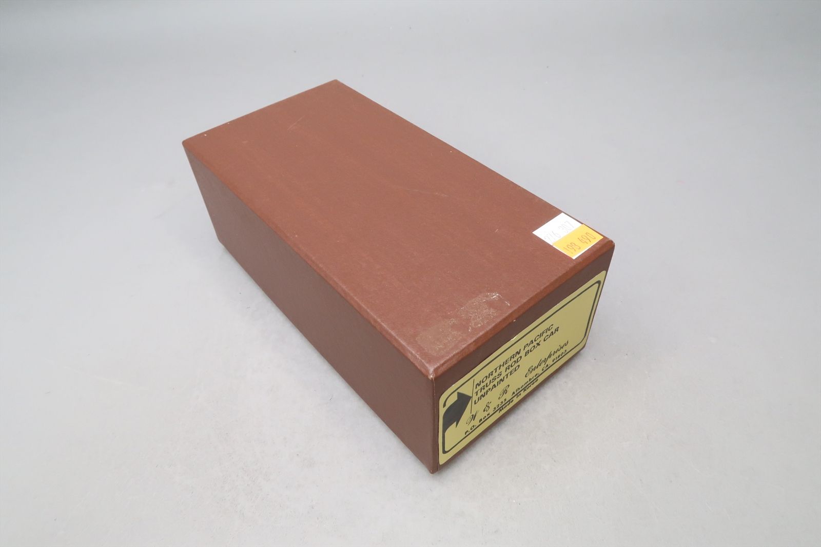 HO Brass Model - W&R NP Northern Pacific Truss Rod Boxcar Box Car ...