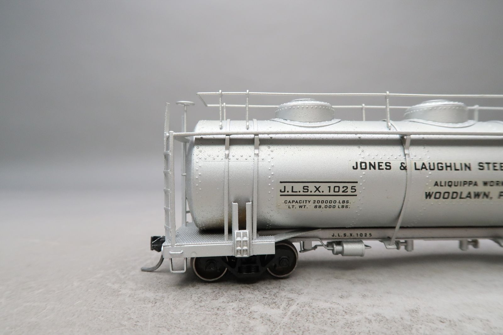 HO Brass Model - NWSL J&L JLSX Jones & Laughlin 20000 Gallon Tank Car ...