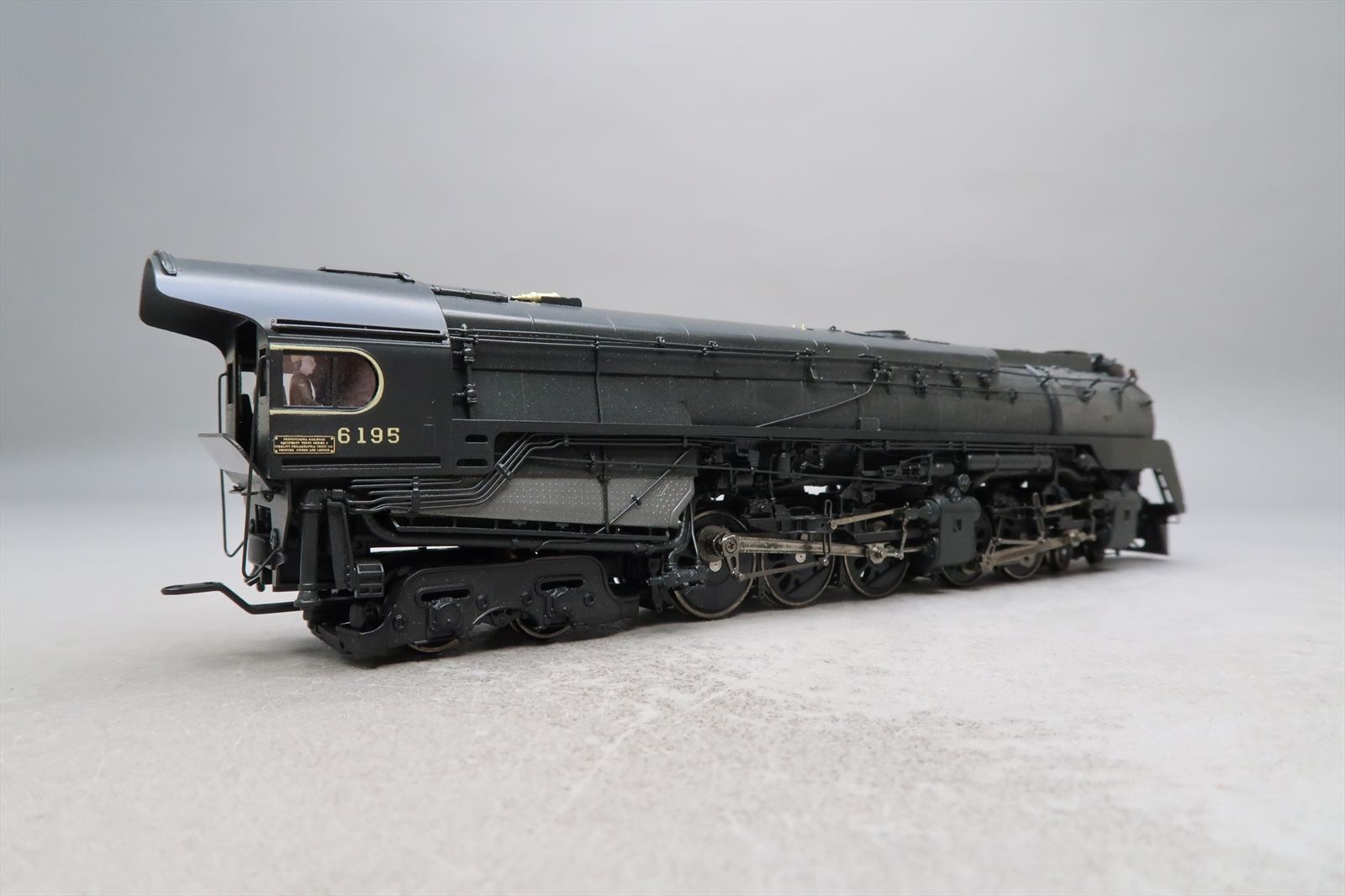HO Brass Hybrid Model - BLI 2067 PRR Pennsylvania Q-2 4-4-6-4 #6195 - F ...