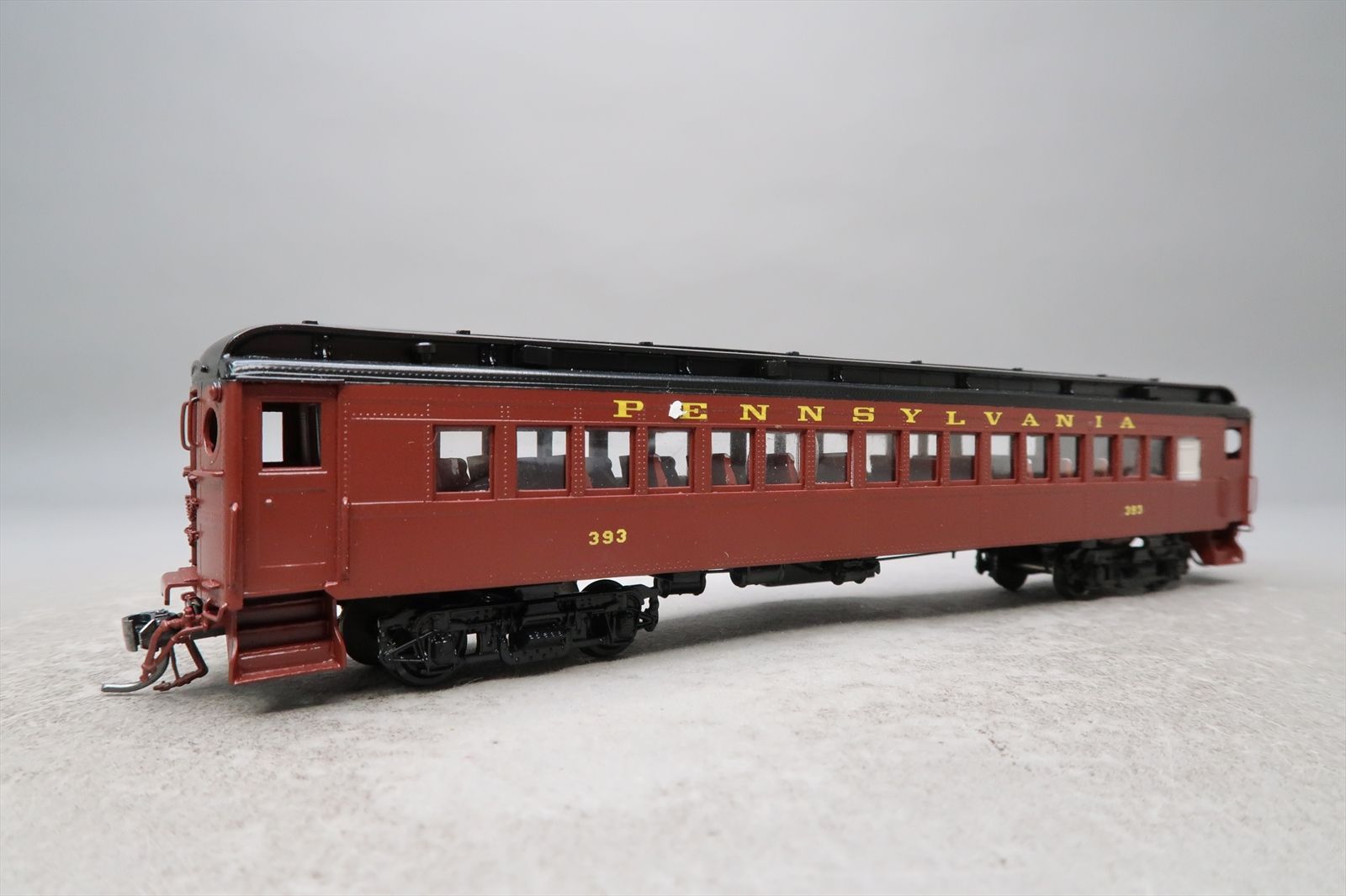 HO Brass Model - NJCB 723 PRR Pennsylvania P-54 Coach #393 - Custom by ...