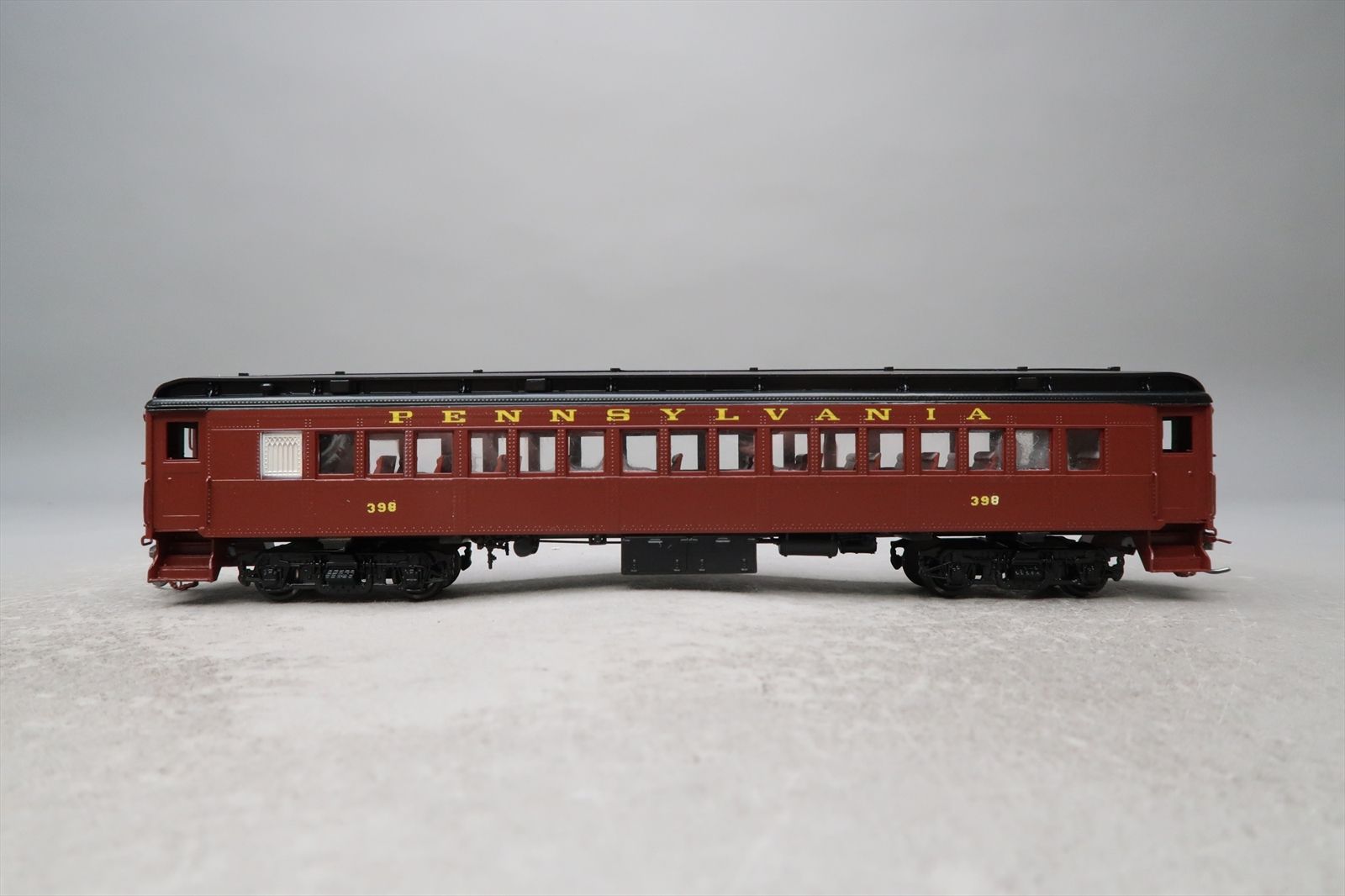 HO Brass Model - NJCB 723 PRR Pennsylvania P-54 Coach #398 - Custom by ...