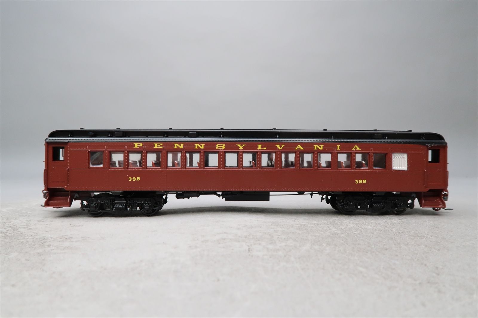 HO Brass Model - NJCB 723 PRR Pennsylvania P-54 Coach #398 - Custom by ...