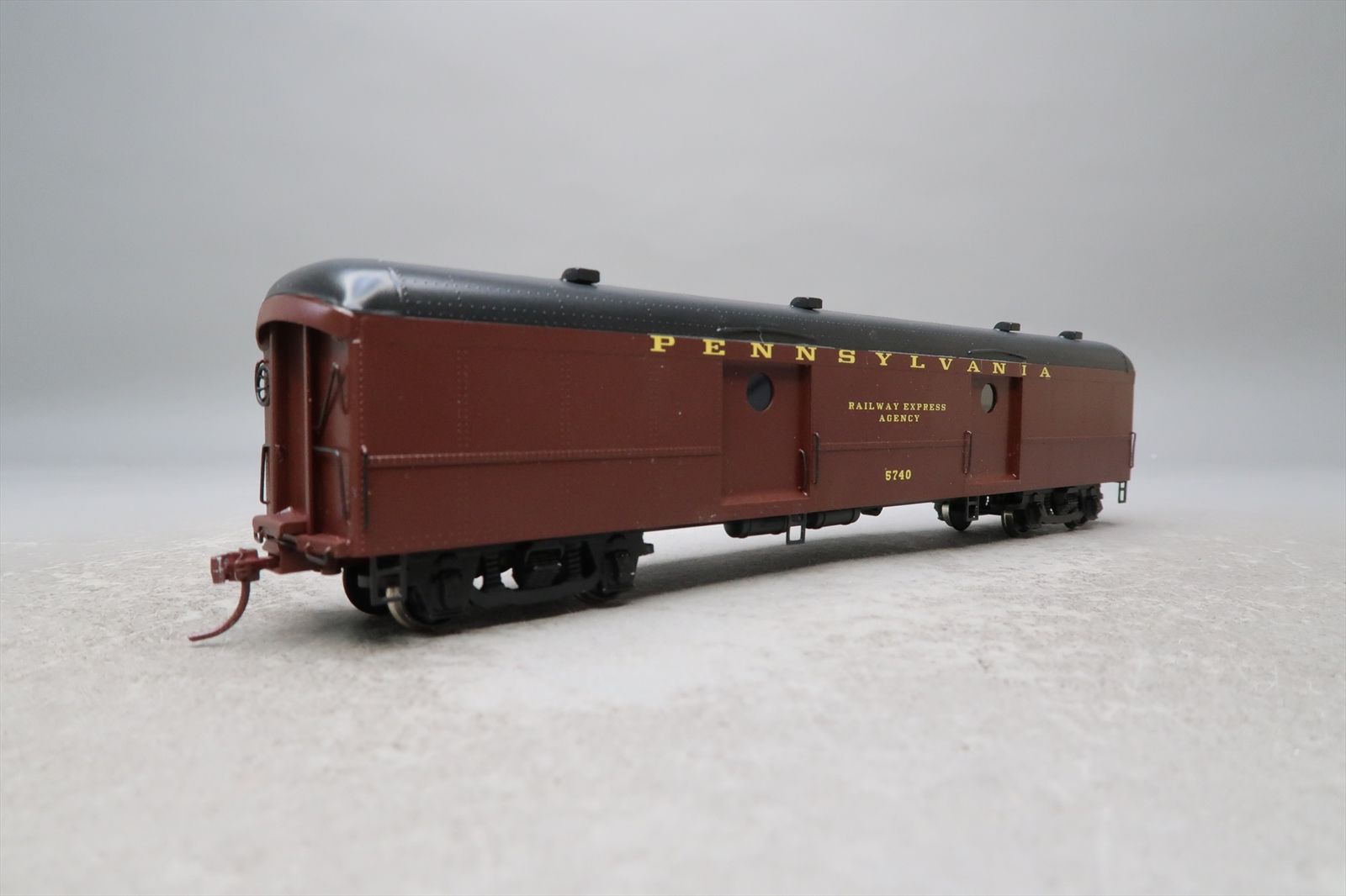 HO Brass Model - NJCB PS-702 PRR Pennsylvania Baggage Express Car #5740 ...