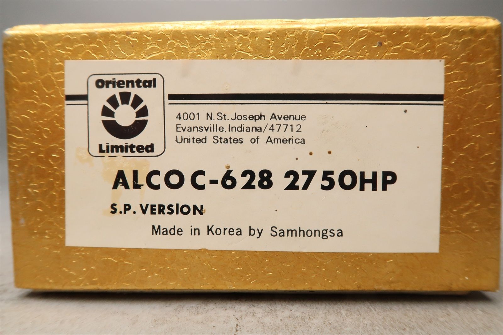 HO Brass Model - Oriental SP Southern Pacific ALCO C-628 2750HP ...
