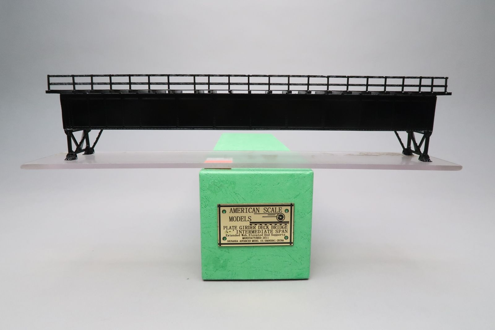HO Brass Model Structure - ASM 80' Plate Girder Deck Bridge ...