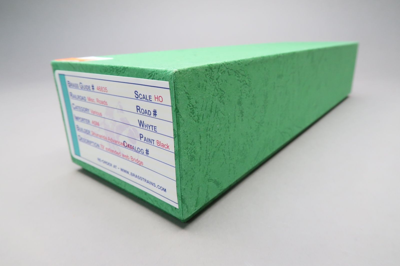 HO Brass Model Structure - ASM 79' Plate Girder Deck Bridge ...