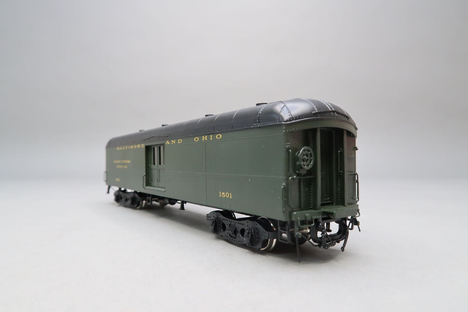 HO Brass Model - MTS B&O Baltimore & Ohio C-15 Baggage Express Car ...