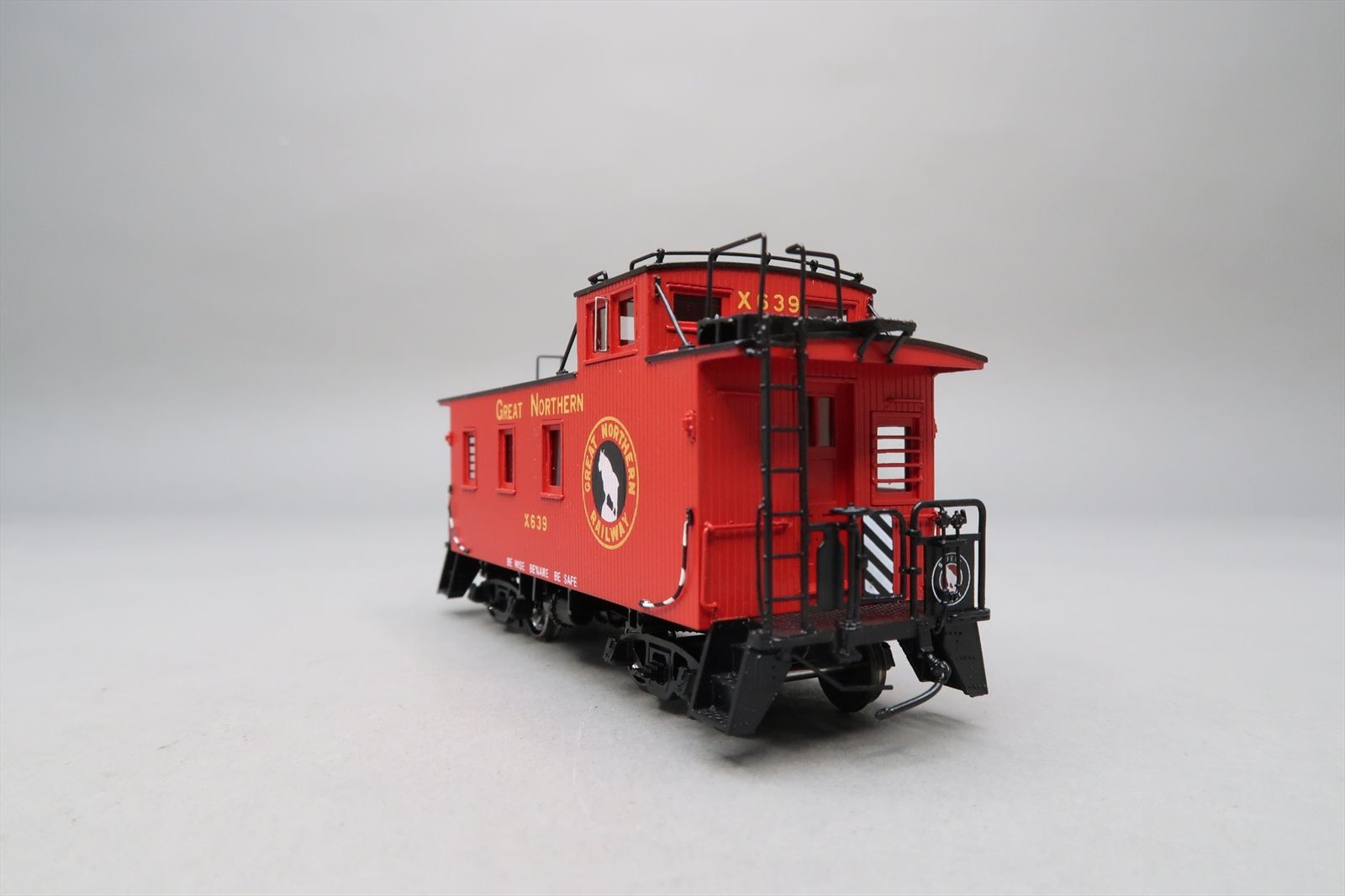 HO Brass Model - CIL 2241.1 GN Great Northern 25' Wood Caboose Later ...
