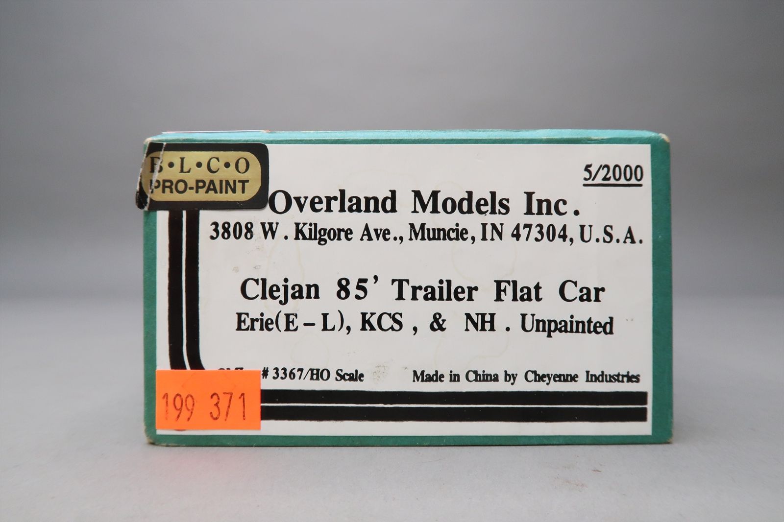 HO Brass Model - OMI 3367 C&NW Chicago & Northwestern Clejan 85 ...
