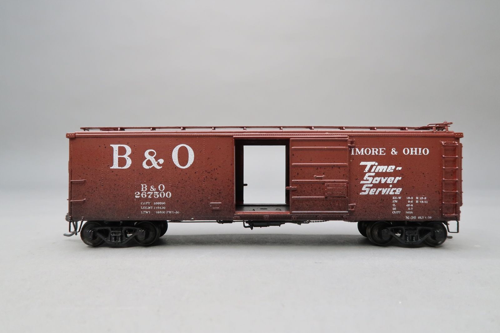 HO Brass Model - PSC 16032 B&O Baltimore & Ohio M-26 Boxcar Box Car ...