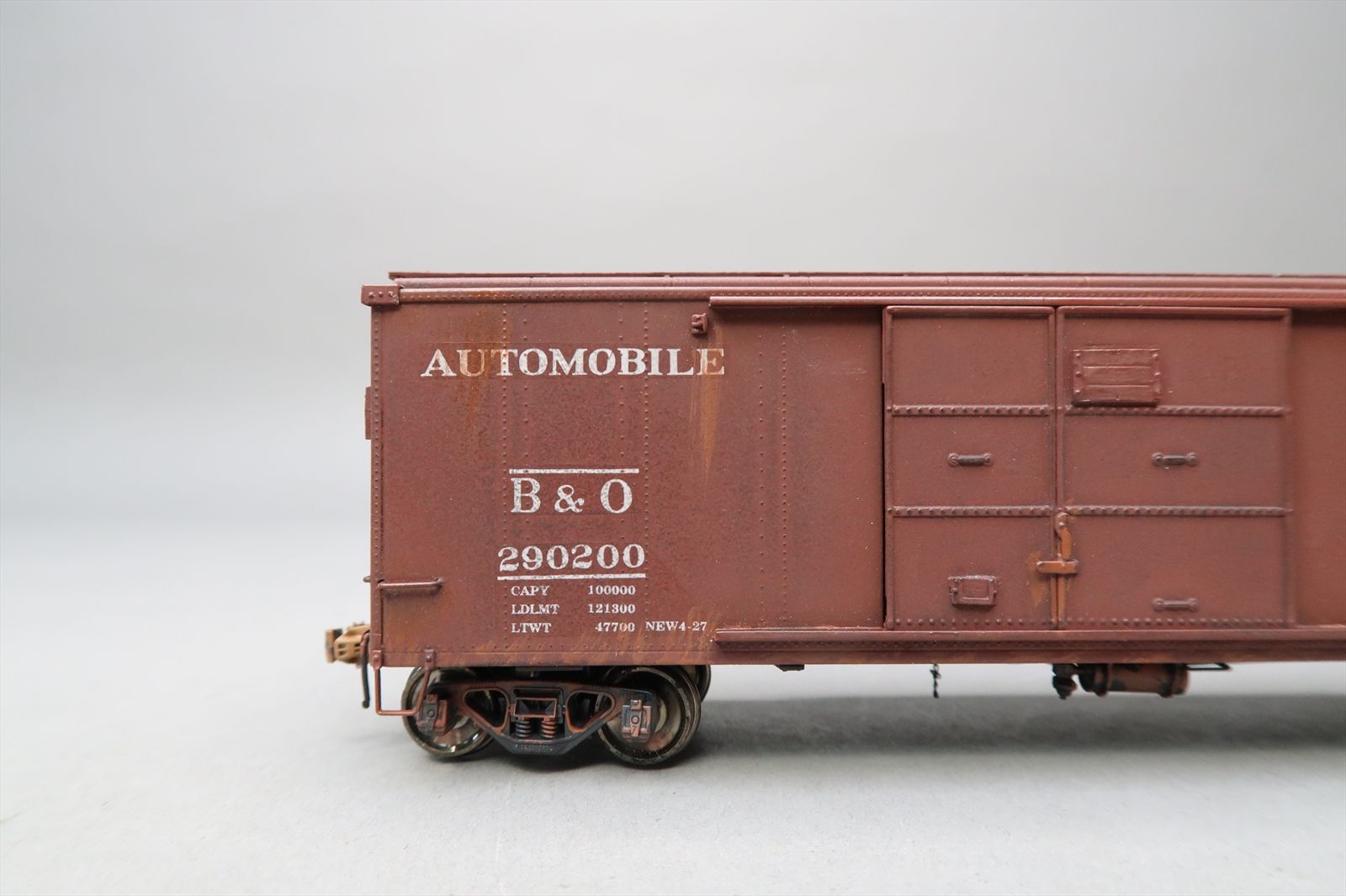 HO Brass Model - PSC 15750-1 B&O Baltimore & Ohio M-27 Box Car Boxcar ...