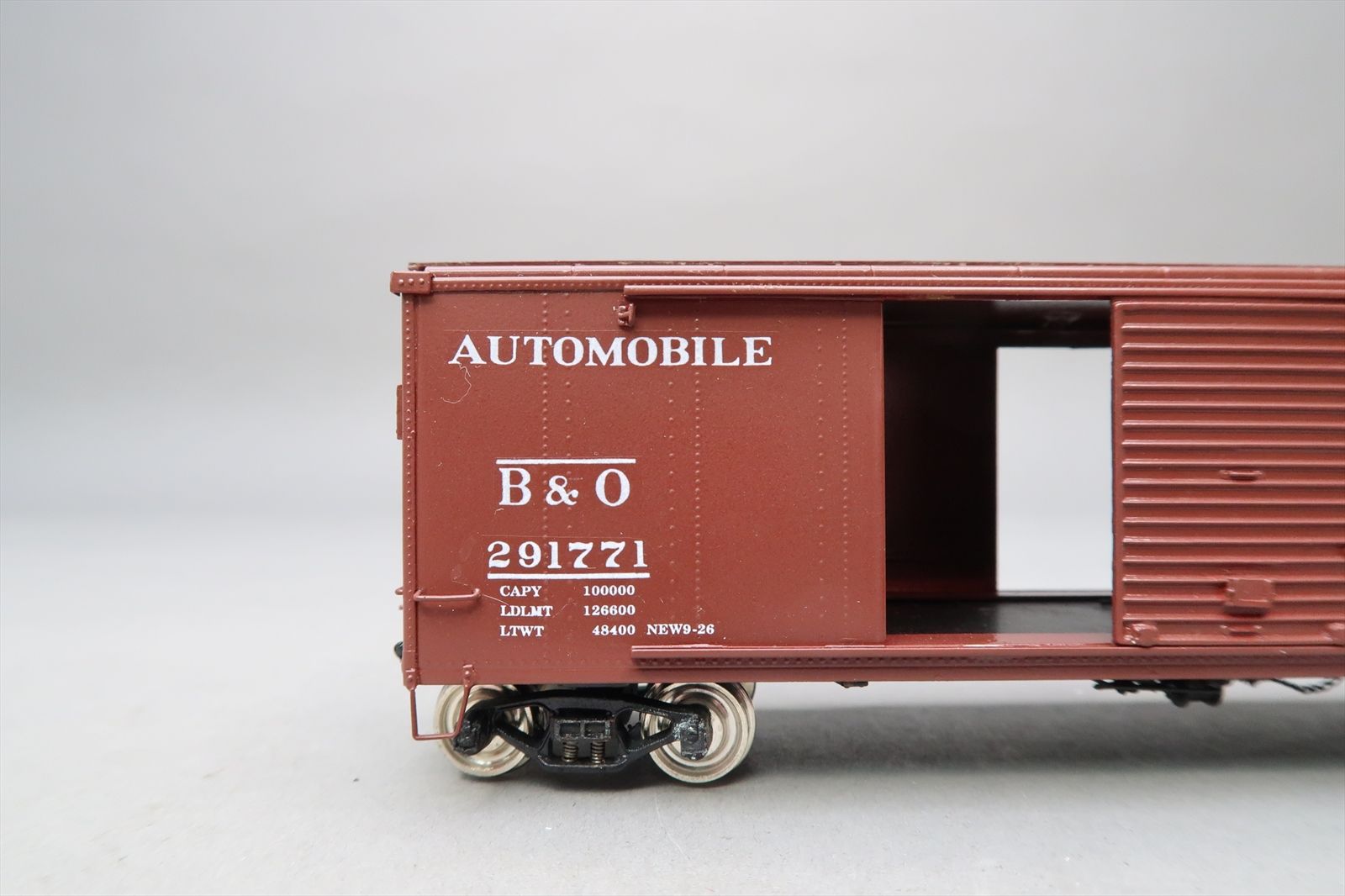 HO Brass Model - PSC 15750-3 B&O Baltimore & Ohio M-27a Box Car Boxcar ...