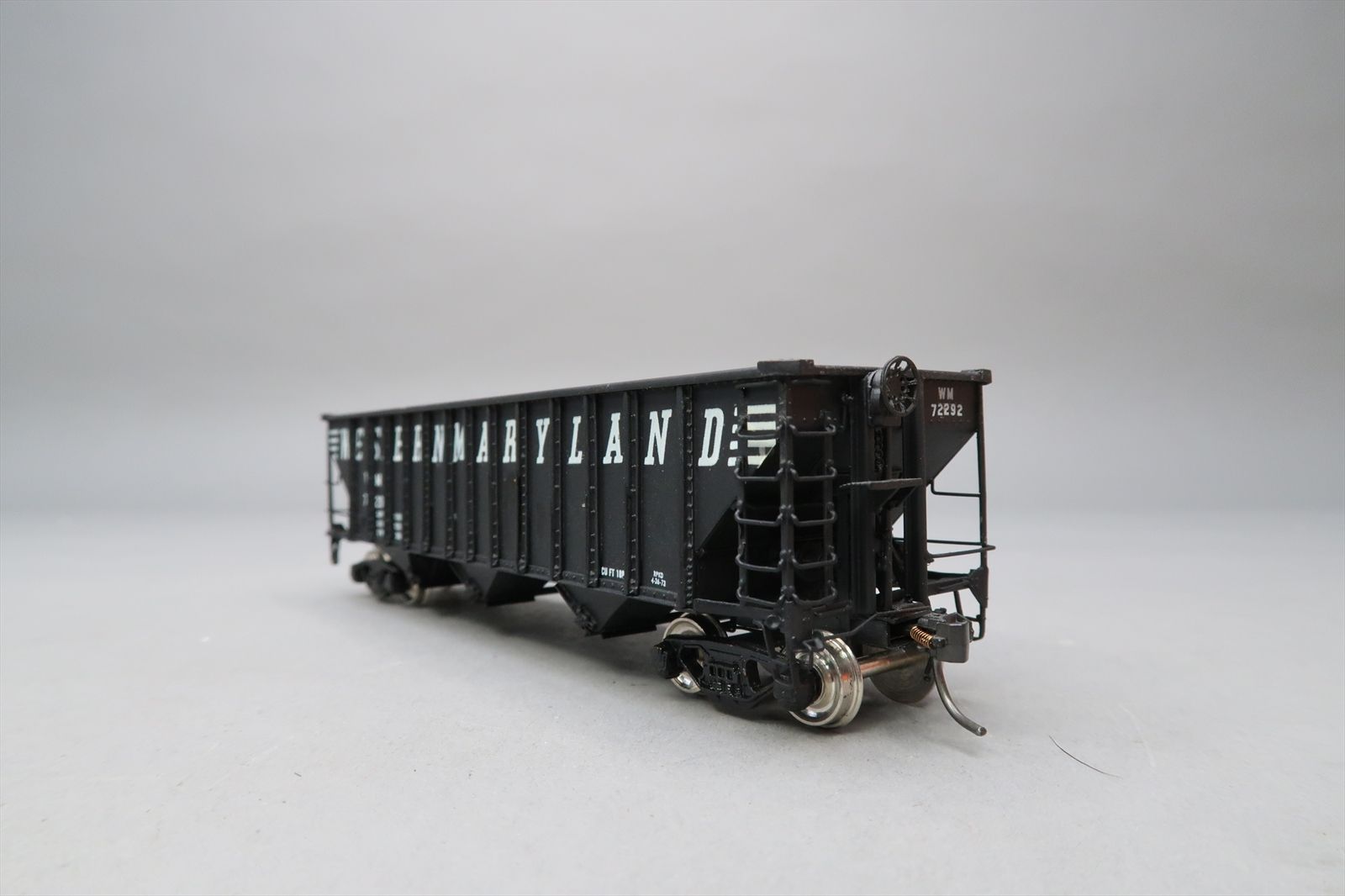 HO Brass Model - PSC 15782-5 WM Western Maryland 70 Ton 3-Bay Hopper ...