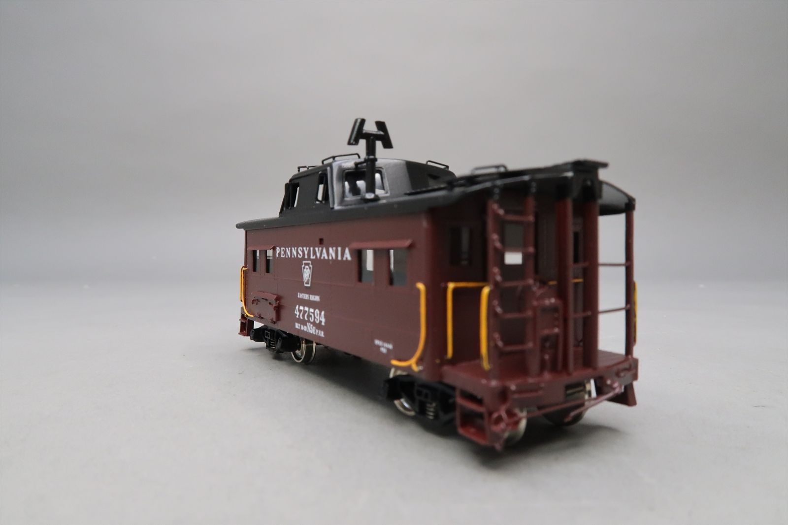 HO Brass Model - PSC 16238-1 PRR Pennsylvania Cabin Car Caboose N5e w/o ...