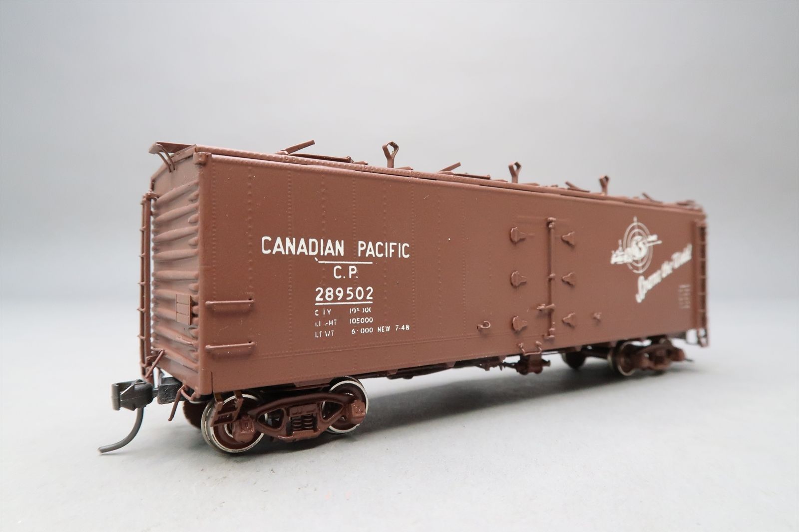 HO Brass Model - VH Van Hobbies CP CPR Canadian Pacific Refrigerator ...