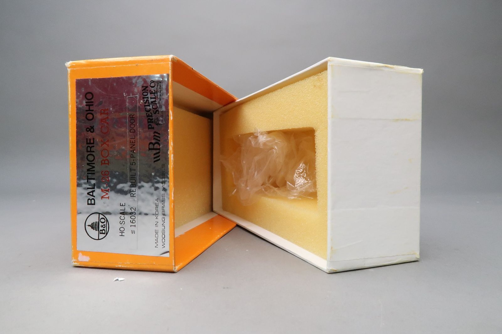 HO Brass Model - PSC 16032 B&O Baltimore & Ohio M-26 Boxcar Box Car ...