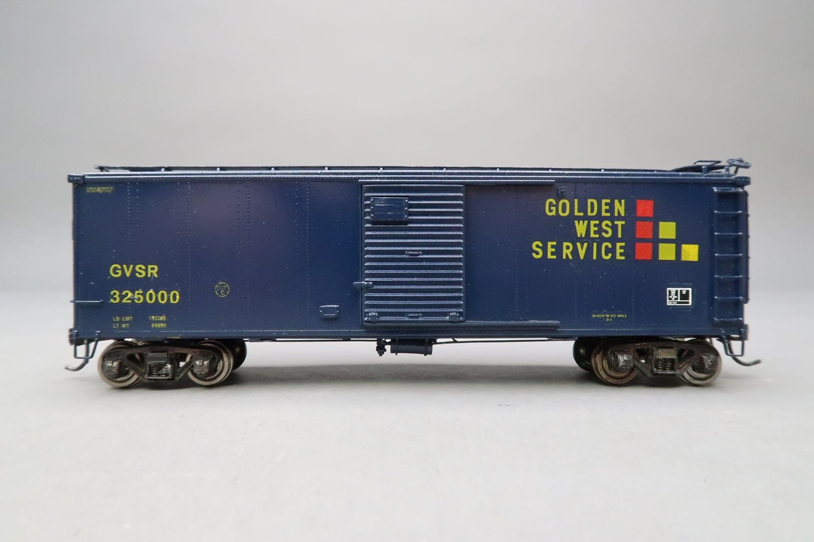 HO Brass Model - PSC 16528 B&O as GVSR Golden West Service M-27c Boxcar ...