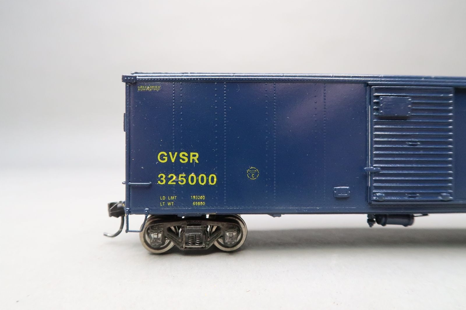 HO Brass Model - PSC 16528 B&O as GVSR Golden West Service M-27c Boxcar ...