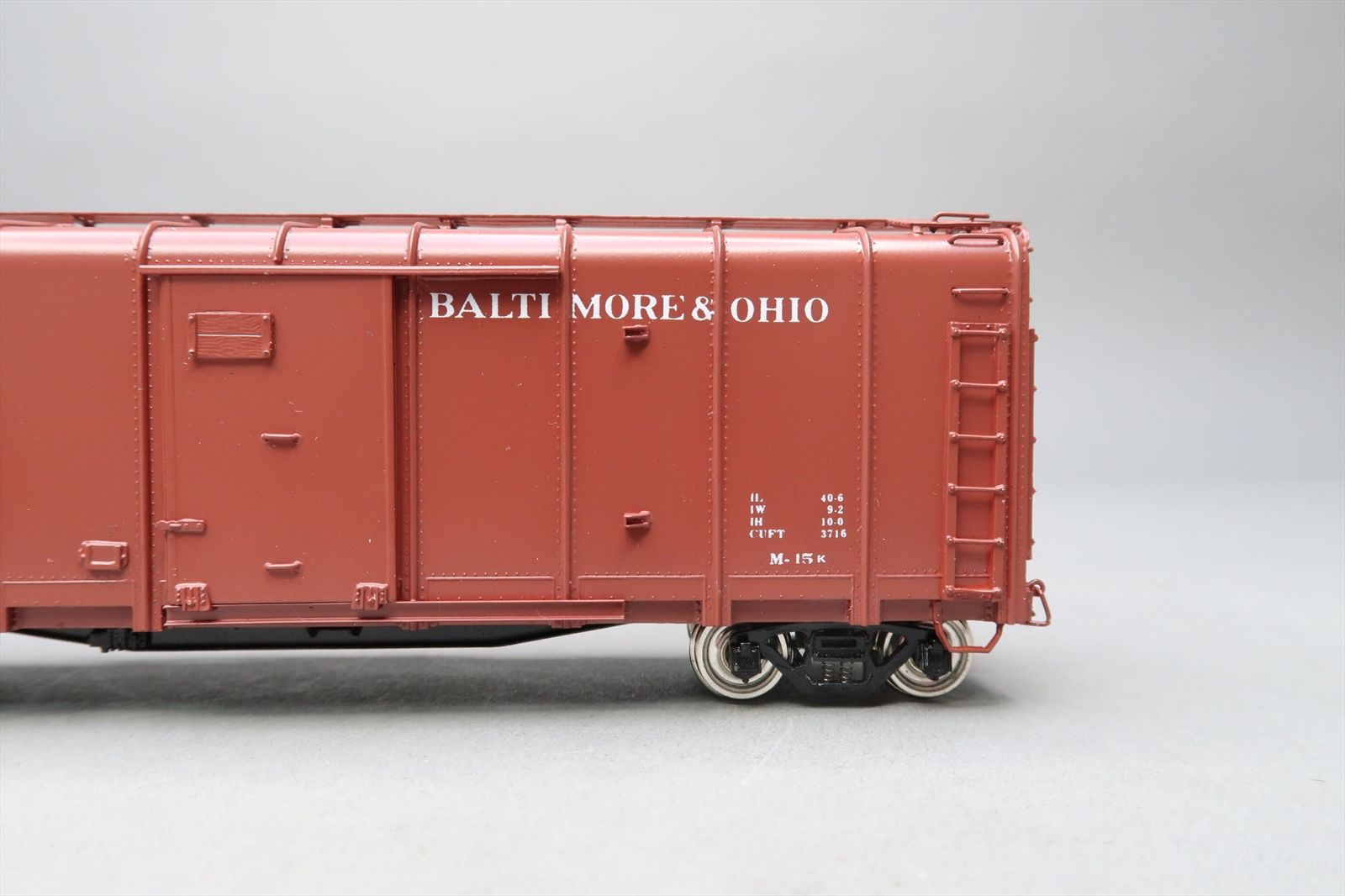HO Brass Model - PSC 15734-1 B&O Baltimore & Ohio M-15K Round Roof ...
