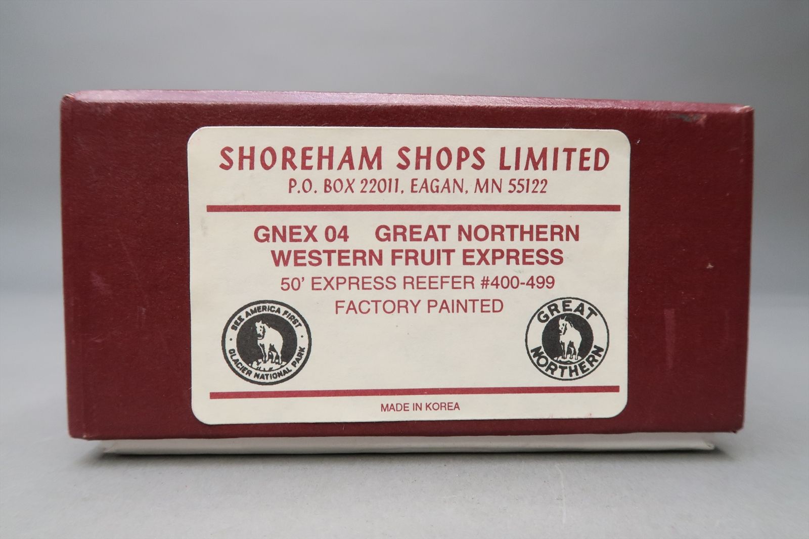 HO Brass Model - SSL GNEX04 GN Great Northern WFE Western Fruit Express ...