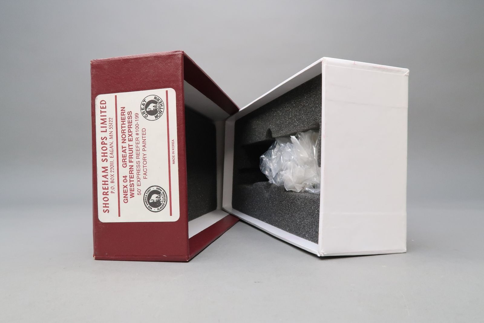 HO Brass Model - SSL GNEX04 GN Great Northern WFE Western Fruit Express ...
