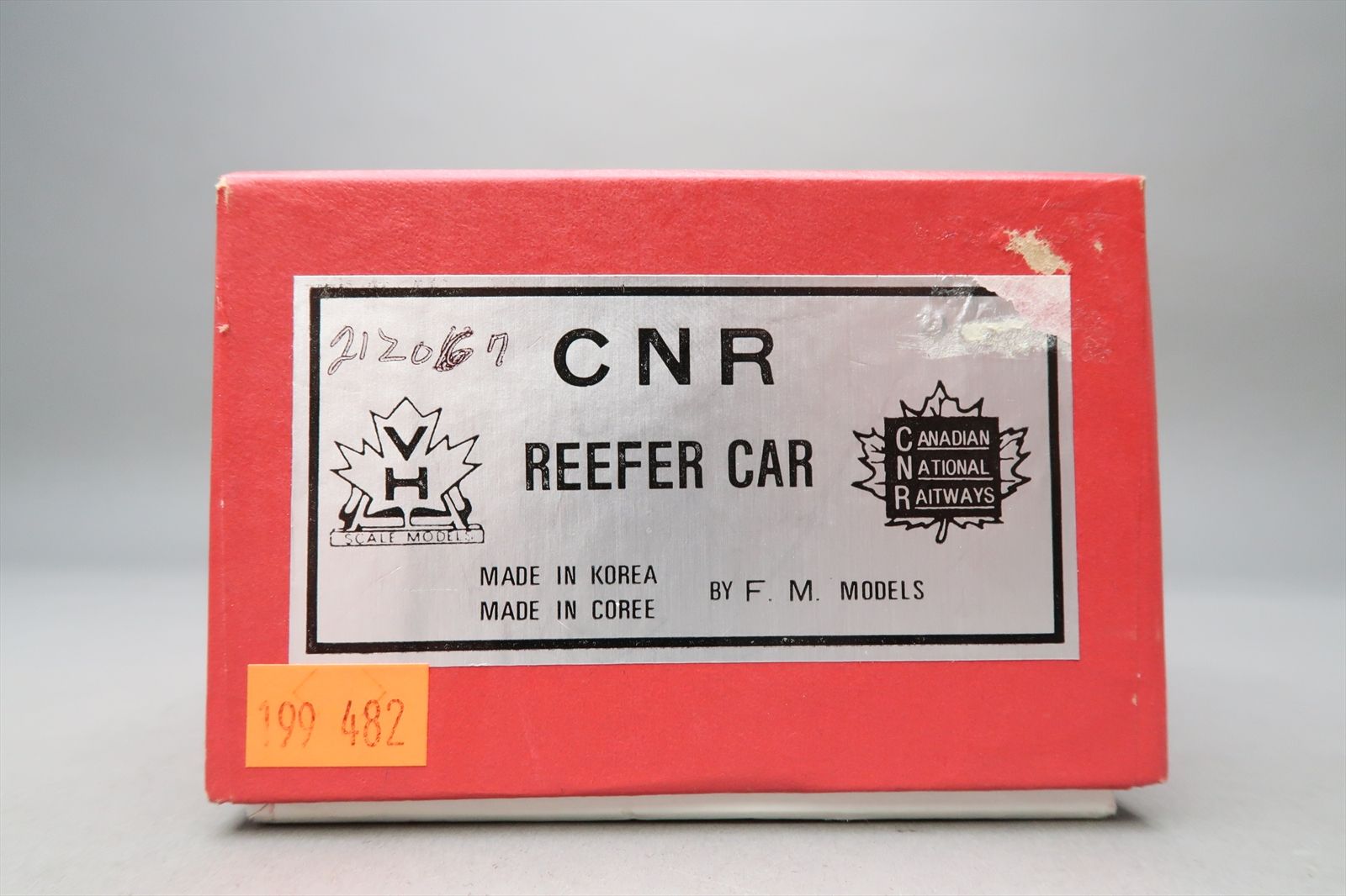 HO Brass Model - VH Van CN CNR Canadian National Refrigerator Reefer ...