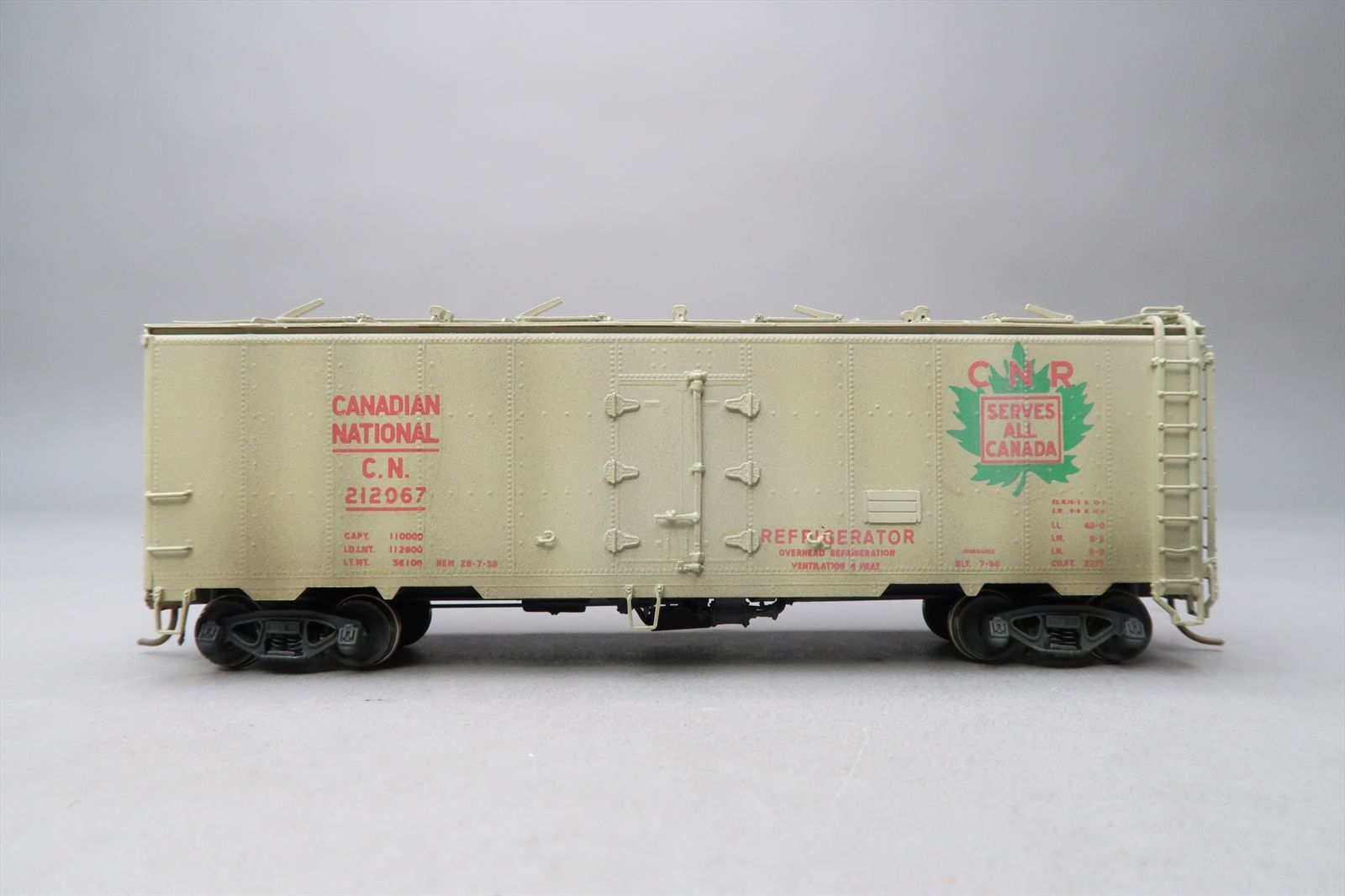 HO Brass Model - VH Van CN CNR Canadian National Refrigerator Reefer ...