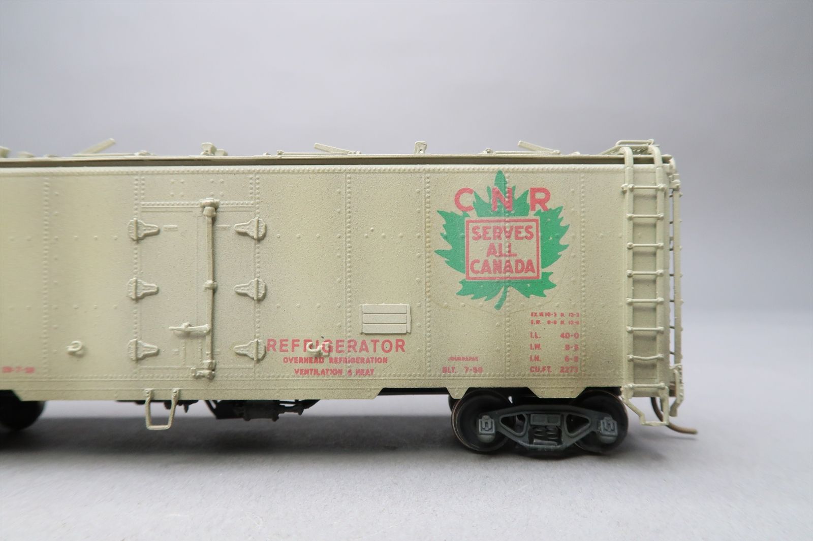 HO Brass Model - VH Van CN CNR Canadian National Refrigerator Reefer ...