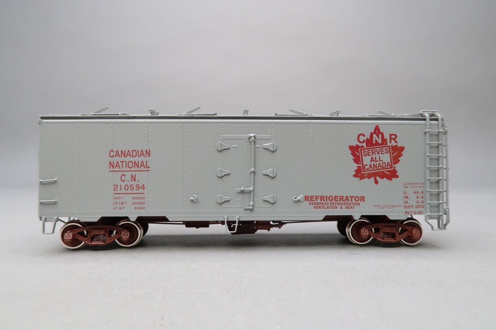 HO Brass Model - VH Van CN CNR Canadian National Refrigerator Reefer ...