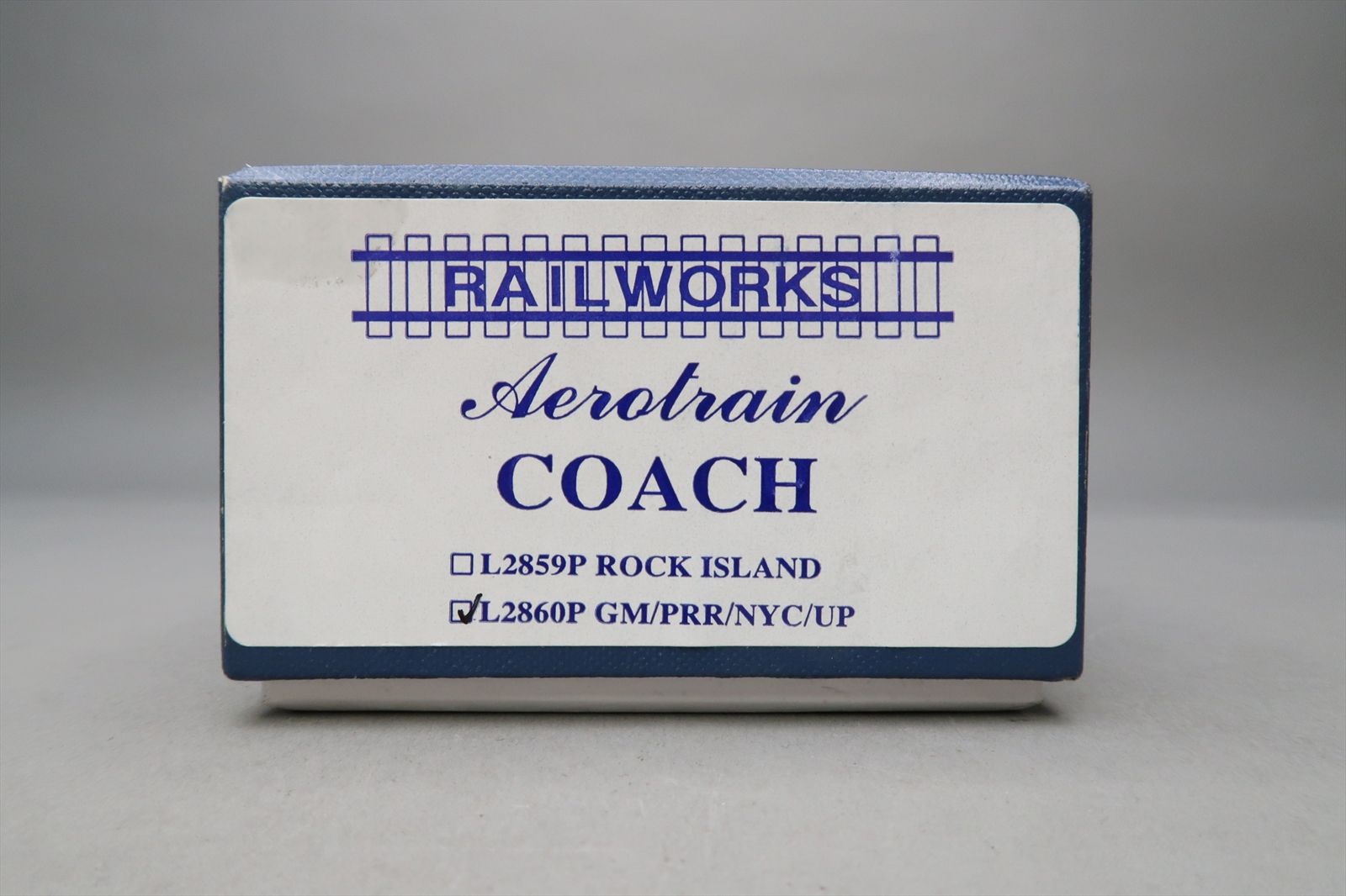 HO Brass Model - Railworks L2860P PRR Pennsylvania Aerotrain Add-On ...